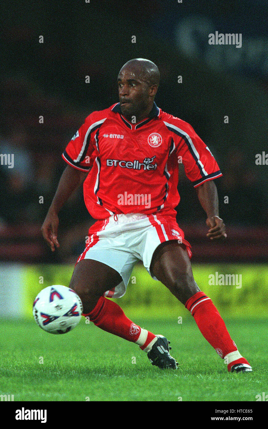 DEAN GORDON MIDDLESBROUGH FC 10 August 1999 Stock Photo - Alamy