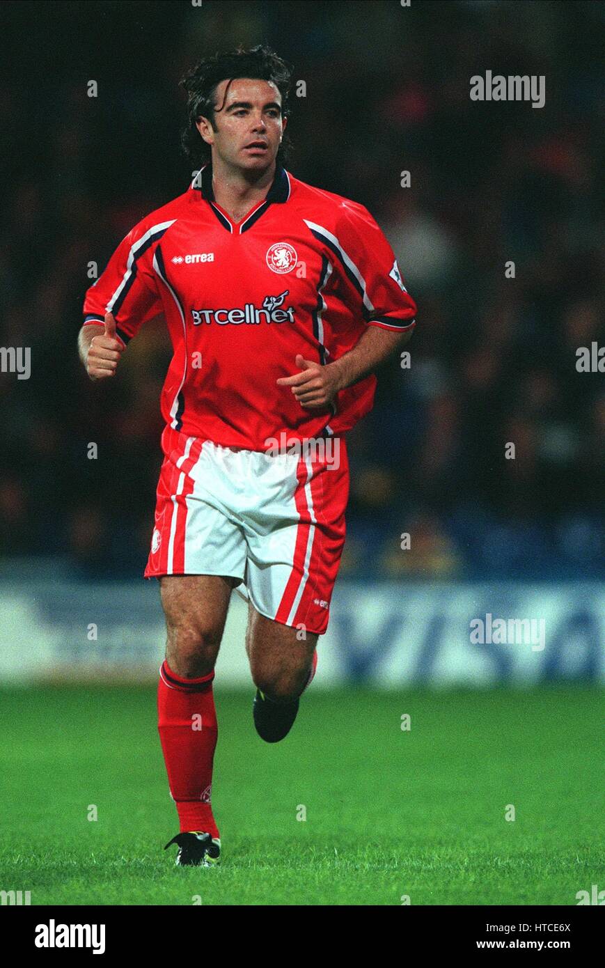 KEITH O'NEILL MIDDLESBROUGH FC 10 August 1999 Stock Photo - Alamy