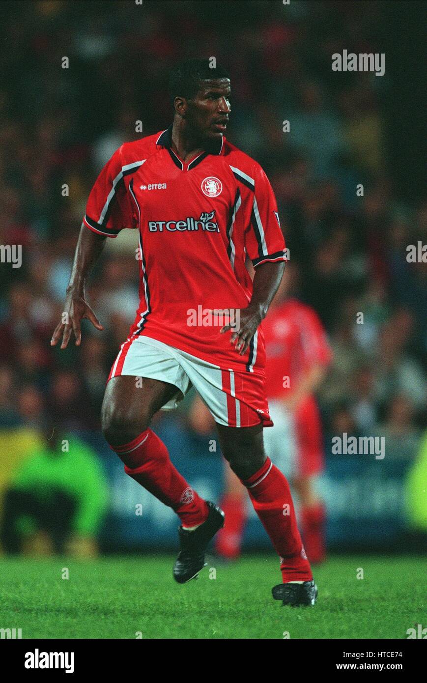 HAMILTON RICARD MIDDLESBROUGH FC 10 August 1999 Stock Photo - Alamy