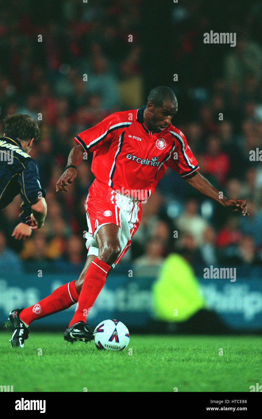 BRIAN DEANE MIDDLESBROUGH FC 10 August 1999 Stock Photo - Alamy