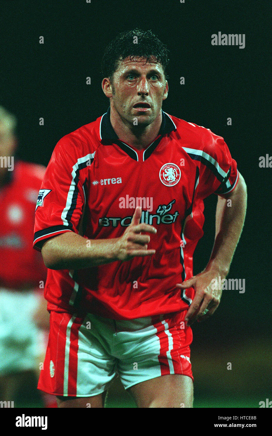 ANDY TOWNSEND MIDDLESBROUGH FC 10 August 1999 Stock Photo - Alamy