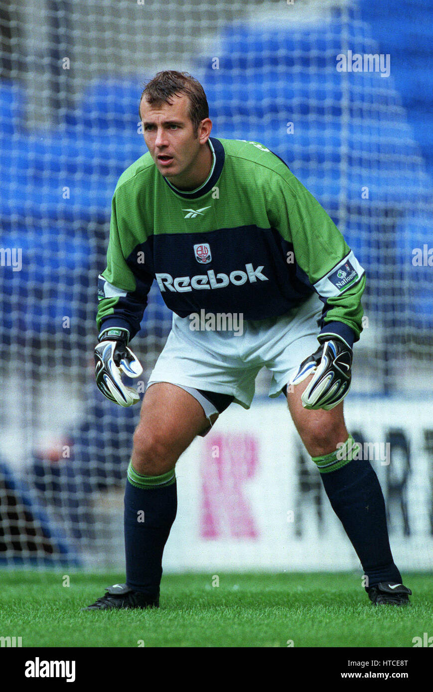 KEITH BRANAGAN BOLTON WANDERERS FC 14 August 1999 Stock Photo - Alamy