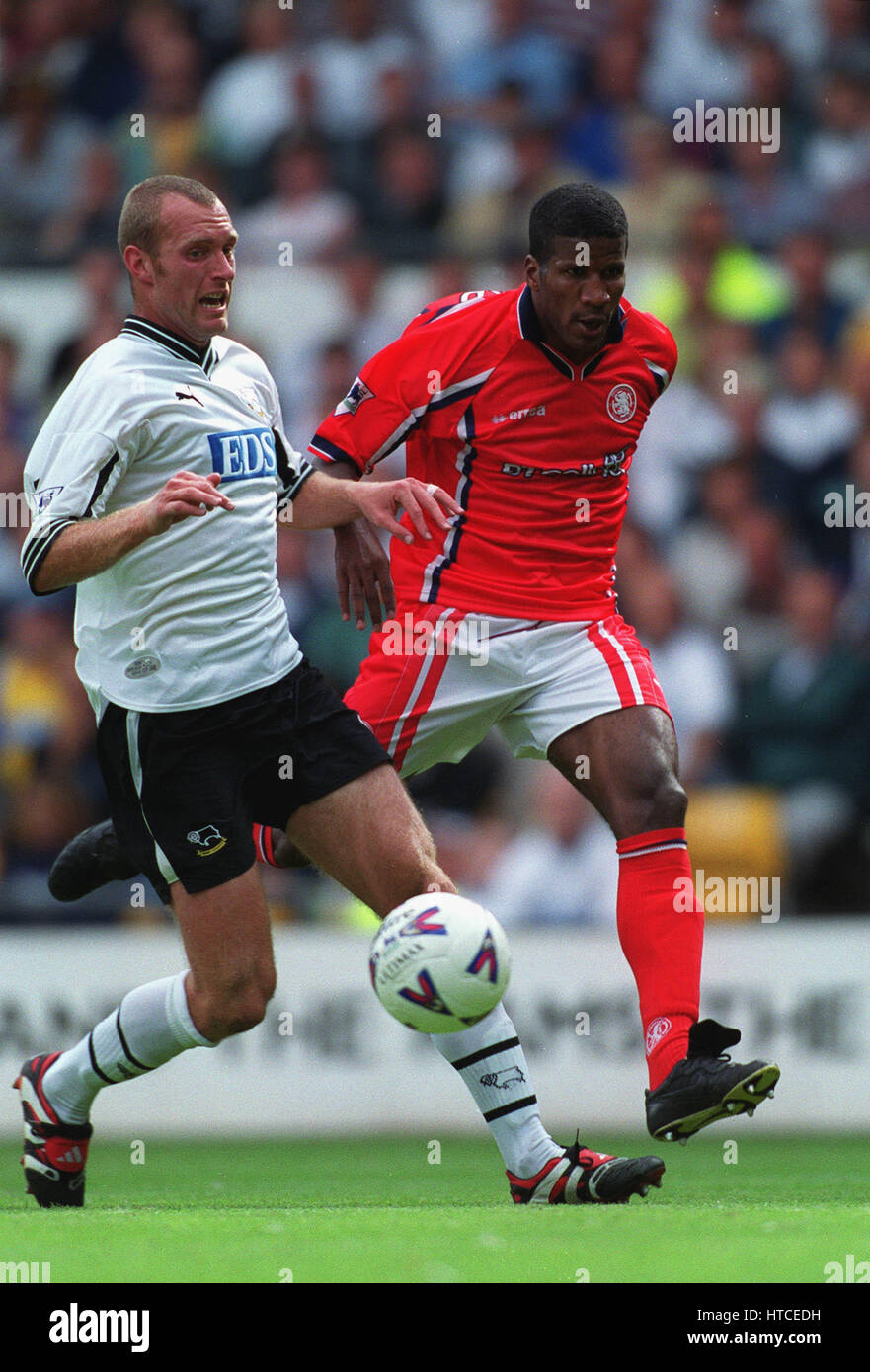 SPENCER PRIOR HAMILTON RICARD DERBY V MIDDLESBROUGH 14 August 1999 ...