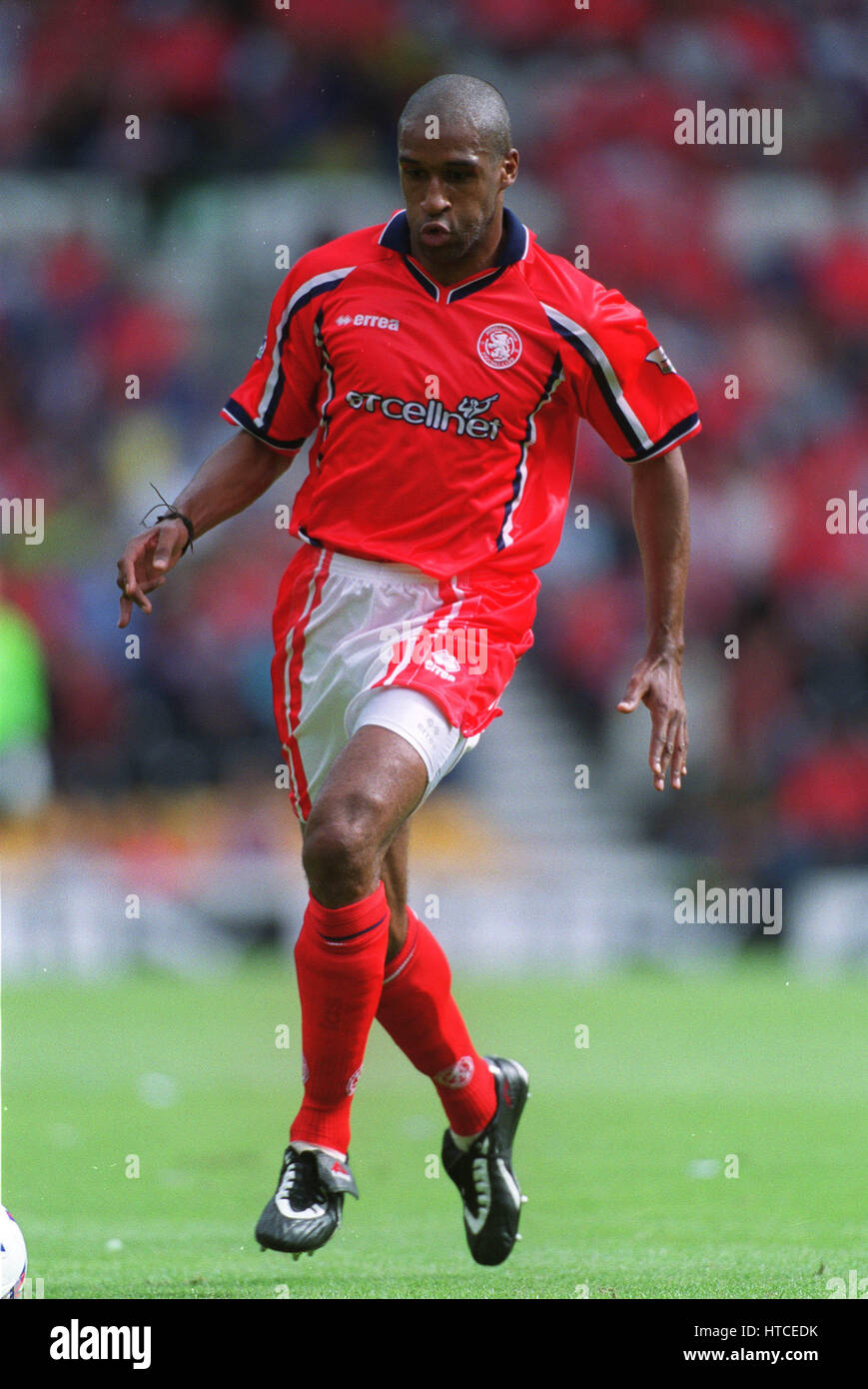 BRIAN DEANE MIDDLESBROUGH FC 14 August 1999 Stock Photo - Alamy