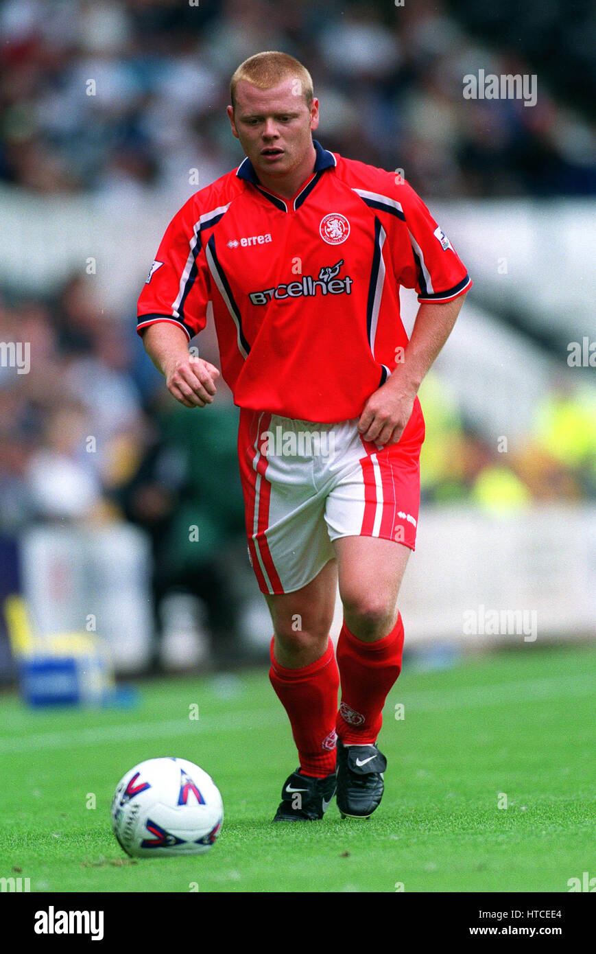 PHIL STAMP MIDDLESBROUGH FC 14 August 1999 Stock Photo - Alamy