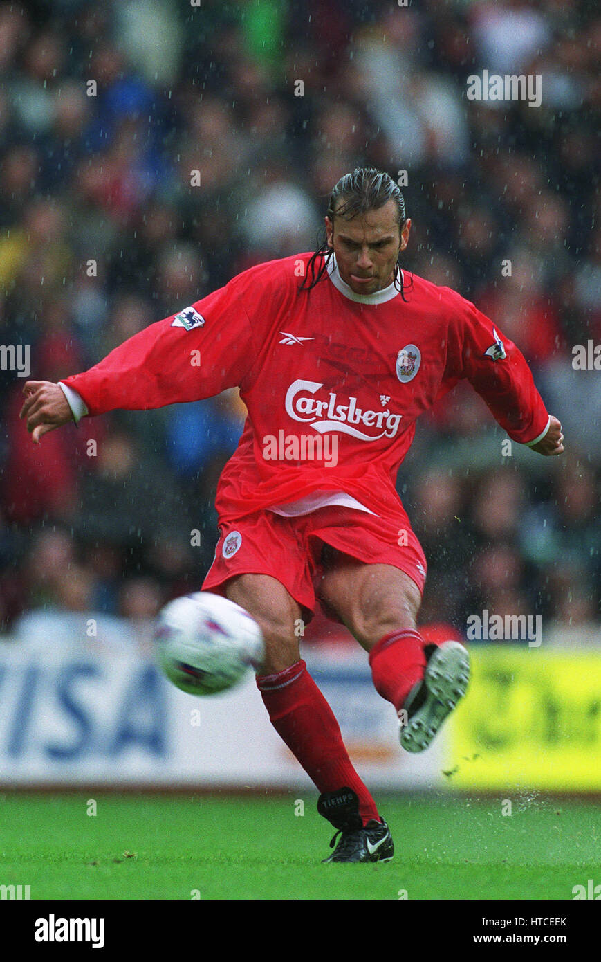 PATRIK BERGER LIVERPOOL FC 14 August 1999 Stock Photo - Alamy