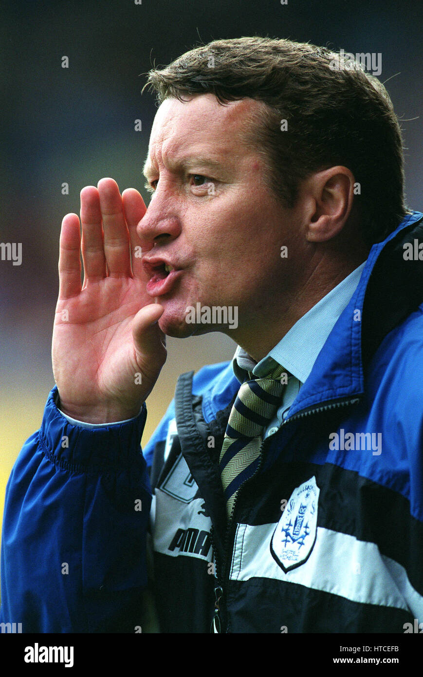 DANNY WILSON SHEFFIELD WEDNESDAY FC MANAGER 14 August 1999 Stock Photo ...