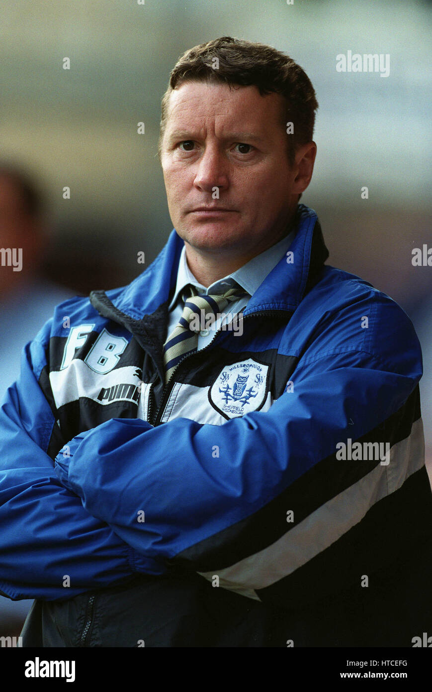 DANNY WILSON SHEFFIELD WEDNESDAY FC MANAGER 14 August 1999 Stock Photo ...