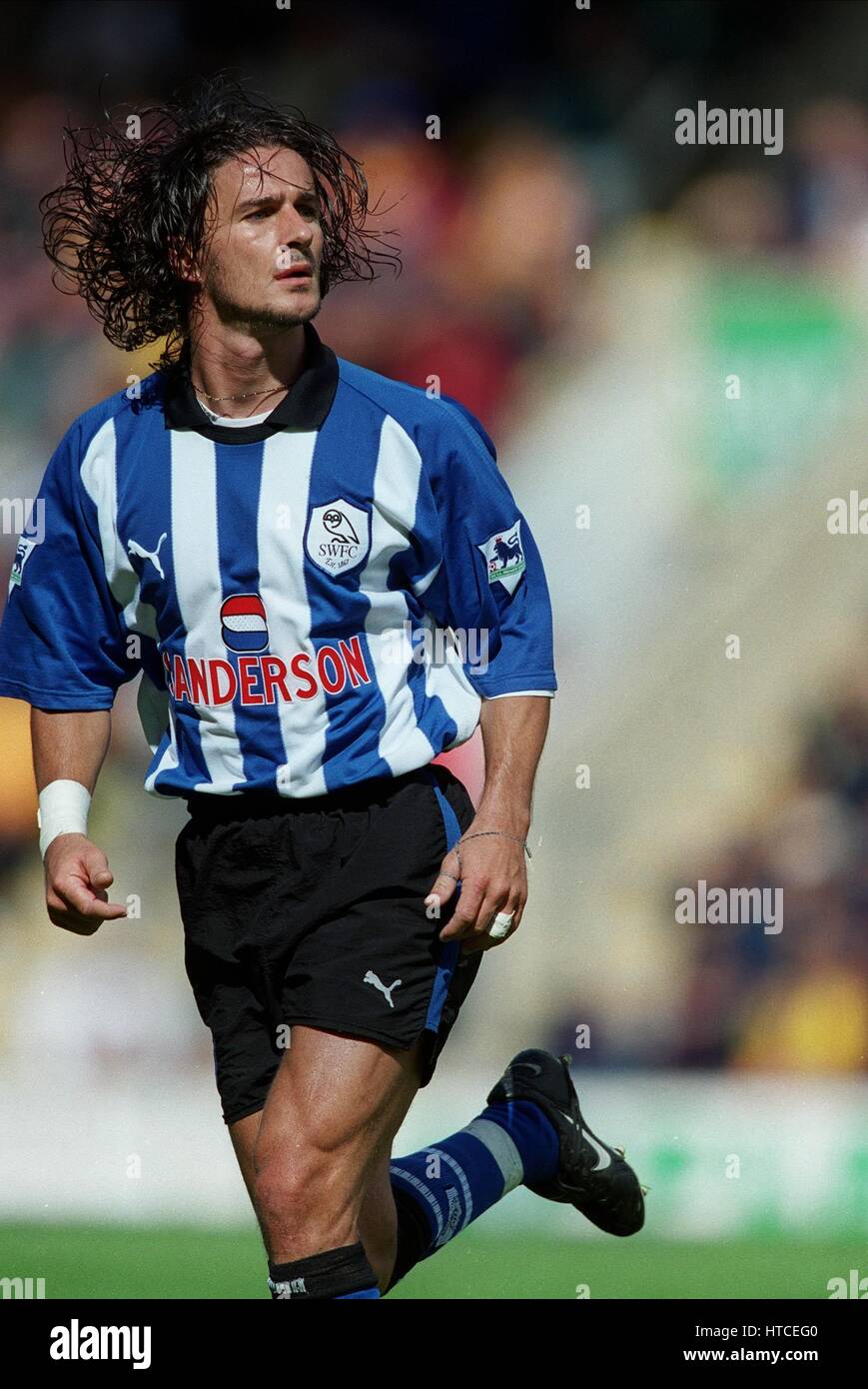 BENITO CARBONE SHEFFIELD WEDNESDAY FC 14 August 1999 Stock Photo - Alamy