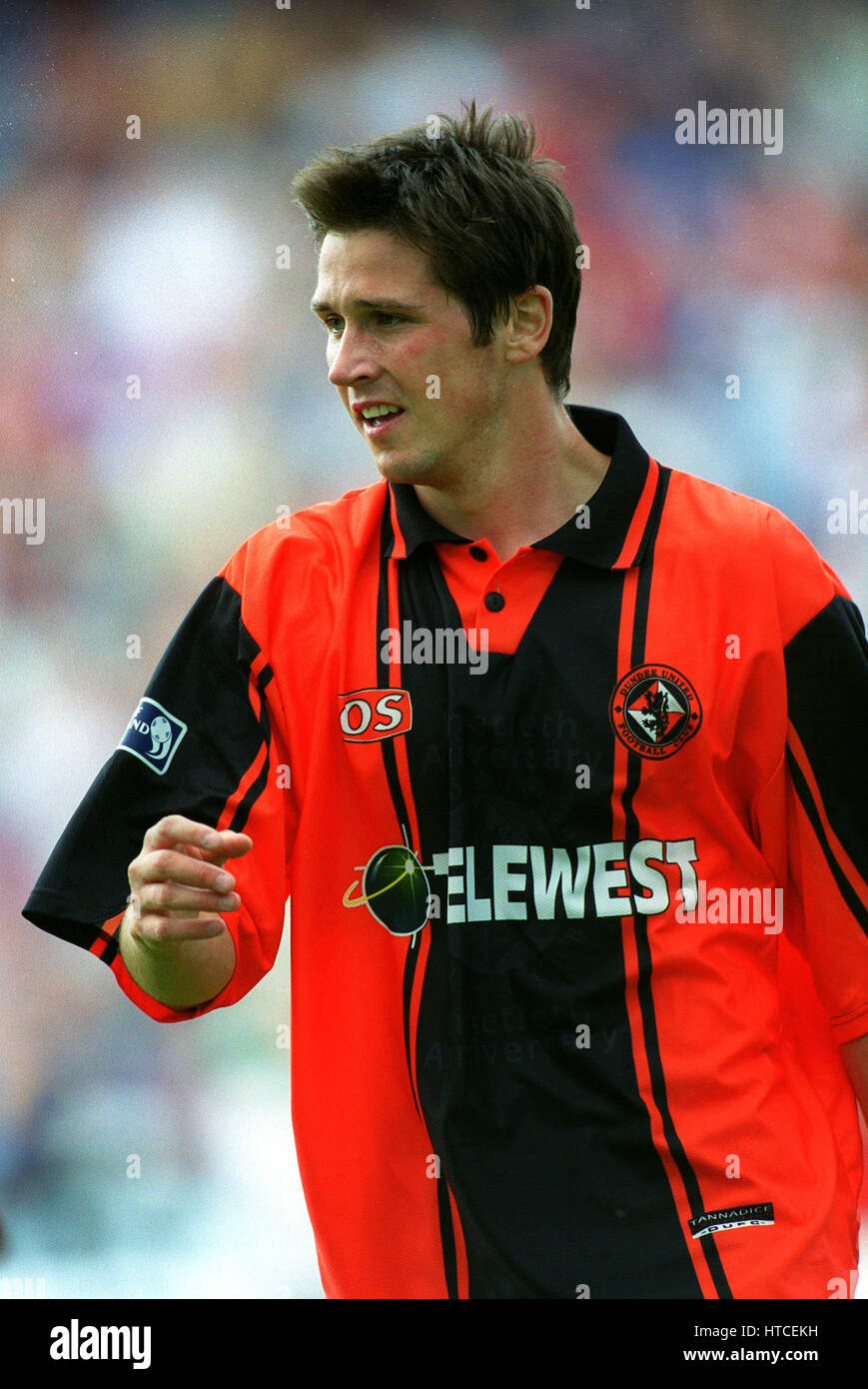 CRAIG EASTON DUNDEE UNITED FC 15 August 1999 Stock Photo - Alamy