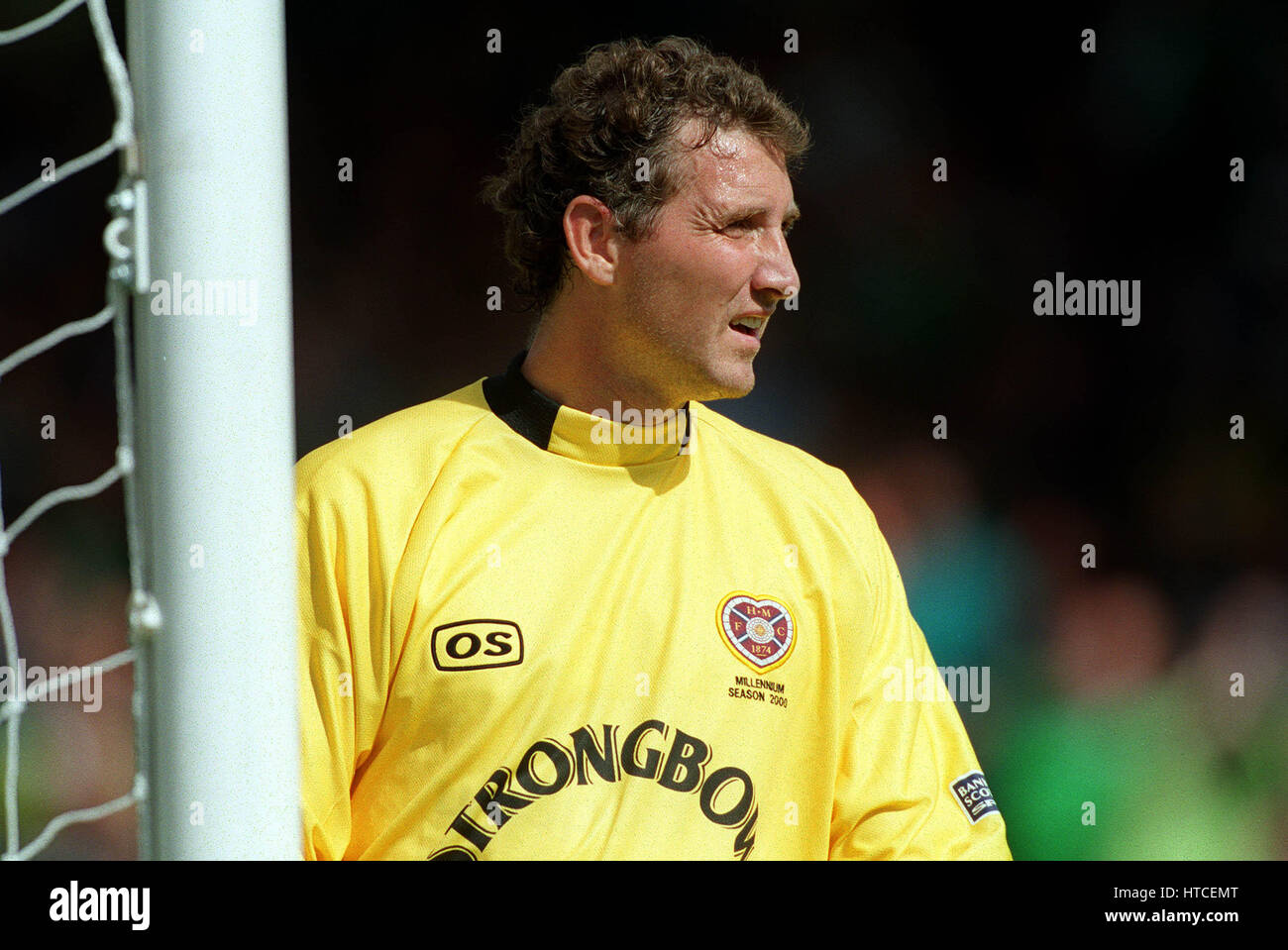 GILLES ROUSSET HEART OF MIDLOTHIAN FC 14 August 1999 Stock Photo - Alamy