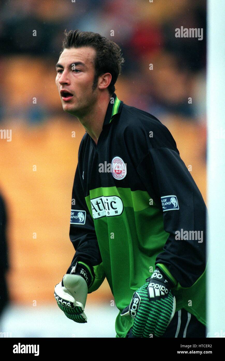 DAVID PREECE ABERDEEN FC 14 August 1999 Stock Photo - Alamy