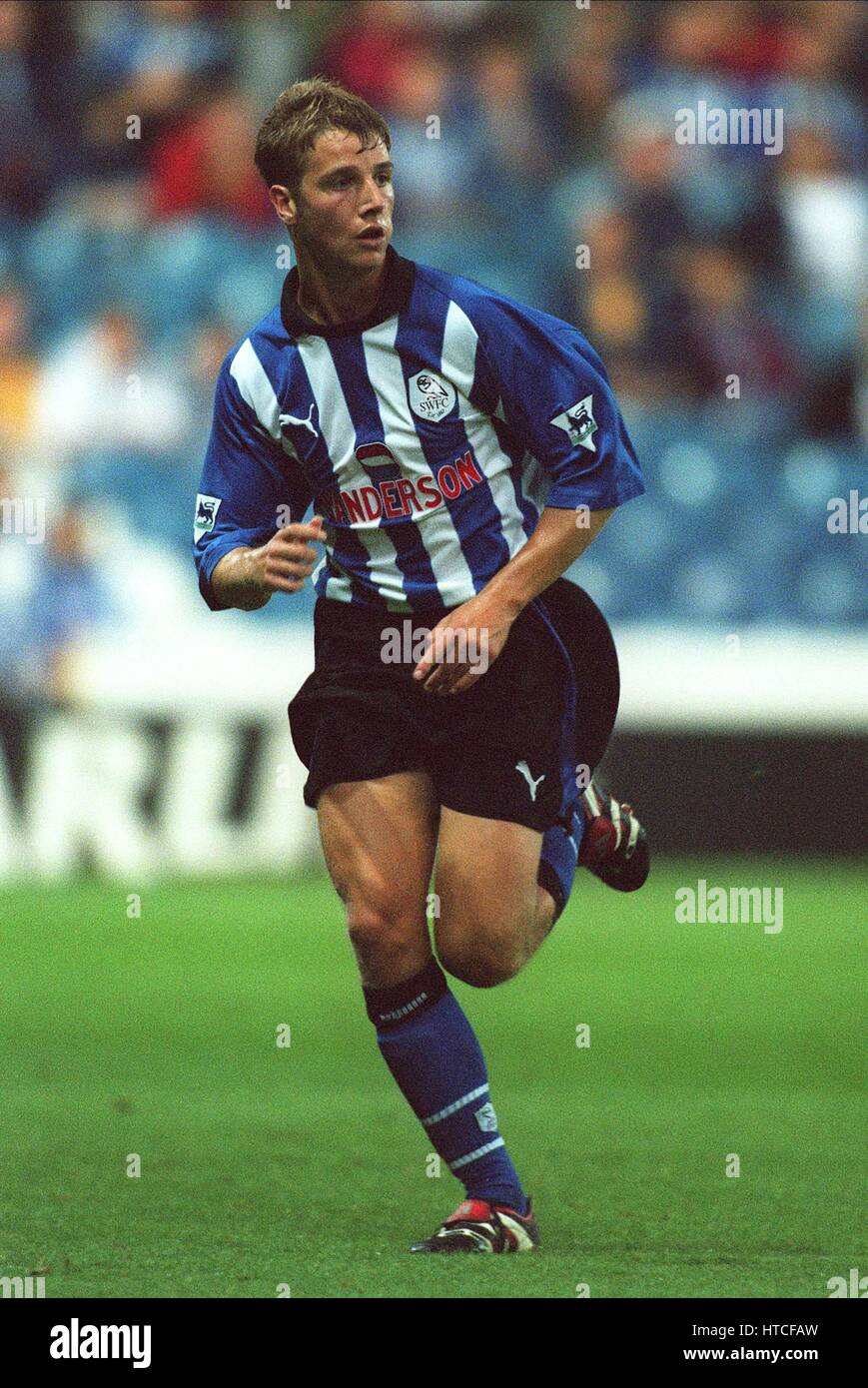 STEVEN HASLAM SHEFFIELD WEDNESDAY FC 25 August 1999 Stock Photo - Alamy