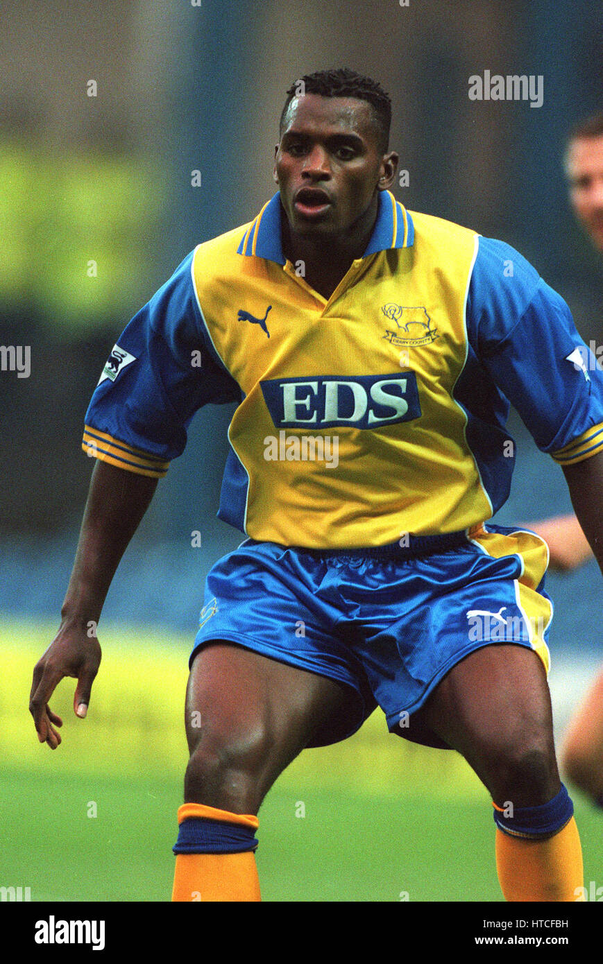 DARRYL POWELL. DERBY COUNTY FC 25 August 1999 Stock Photo - Alamy