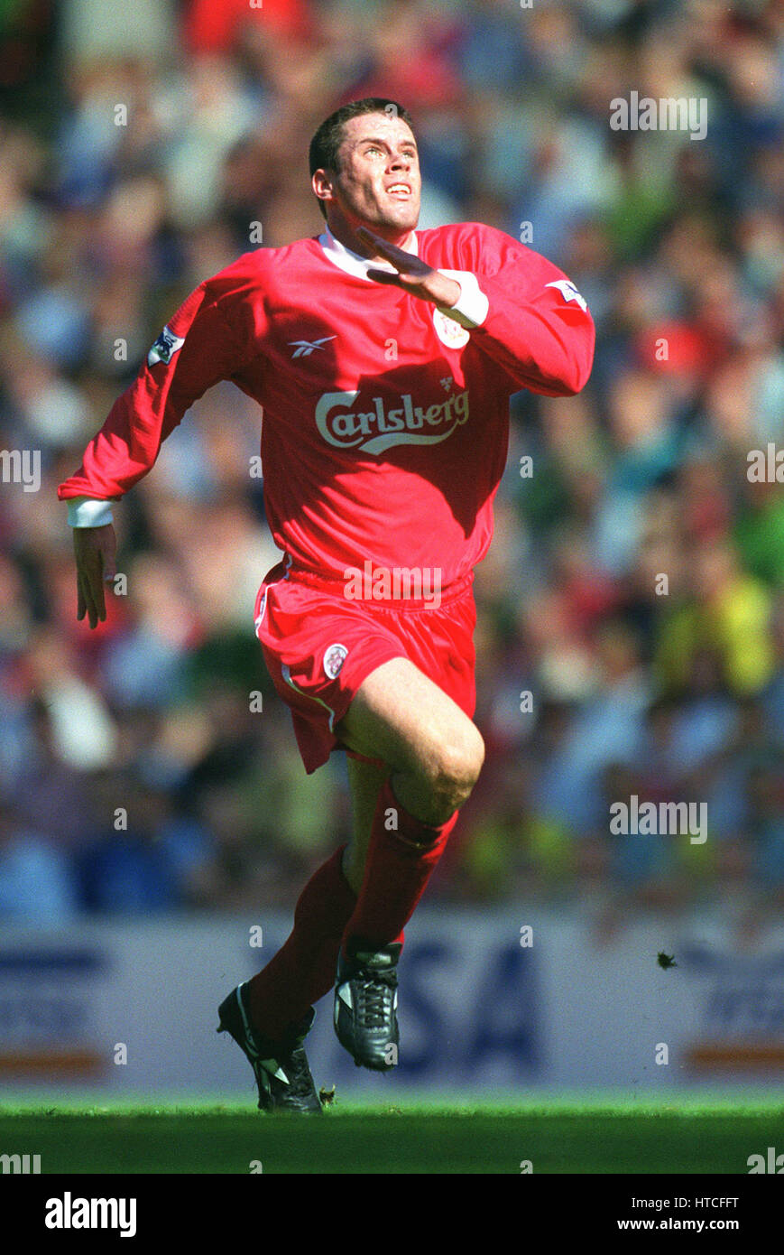 JAMIE CARRAGHER LIVERPOOL FC 27 August 1999 Stock Photo - Alamy