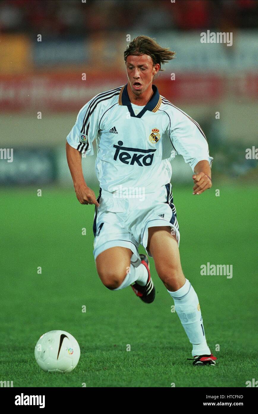 GUTI REAL MADRID 28 August 1999 Stock Photo - Alamy