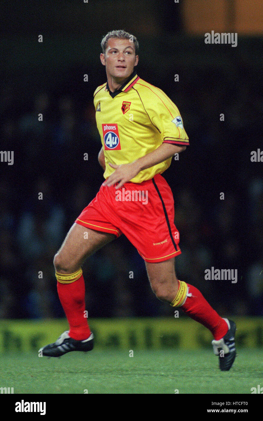 ADRIAN BAKALLI WATFORD FC 28 August 1999 Stock Photo - Alamy