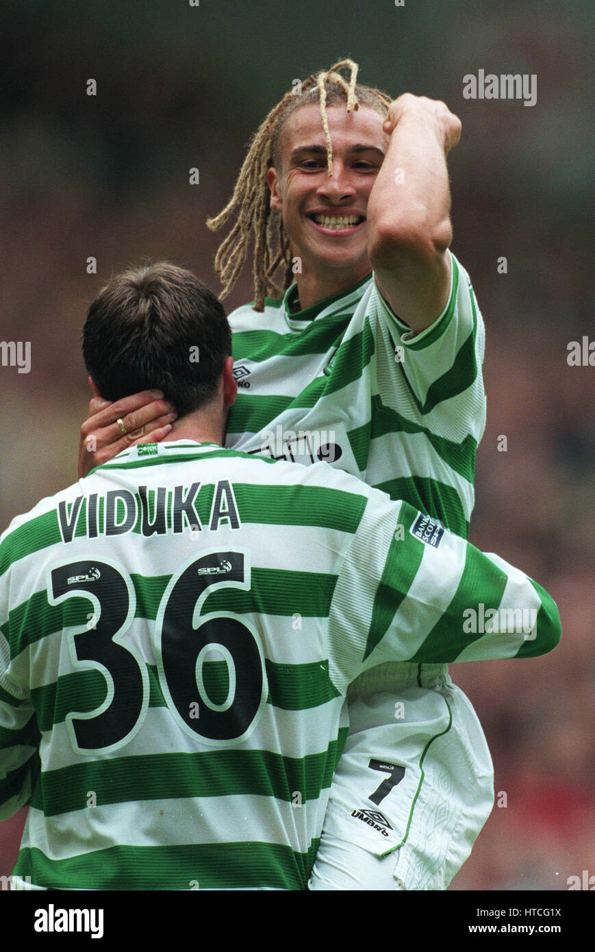 Henrik Larsson Glasgow Celtic Fc High Resolution Stock Photography and ...