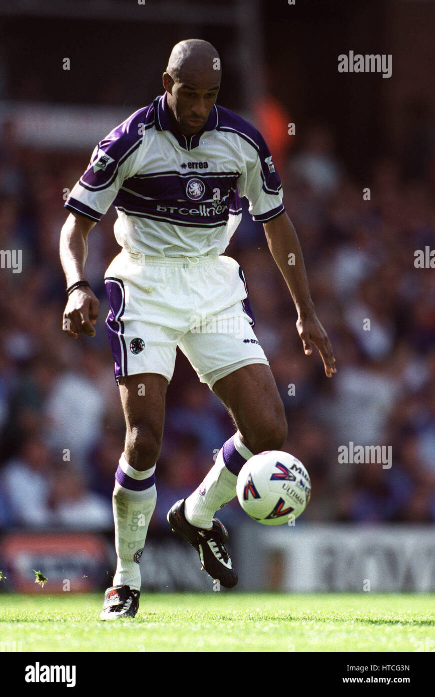 BRIAN DEANE MIDDLESBROUGH FC 31 August 1999 Stock Photo - Alamy