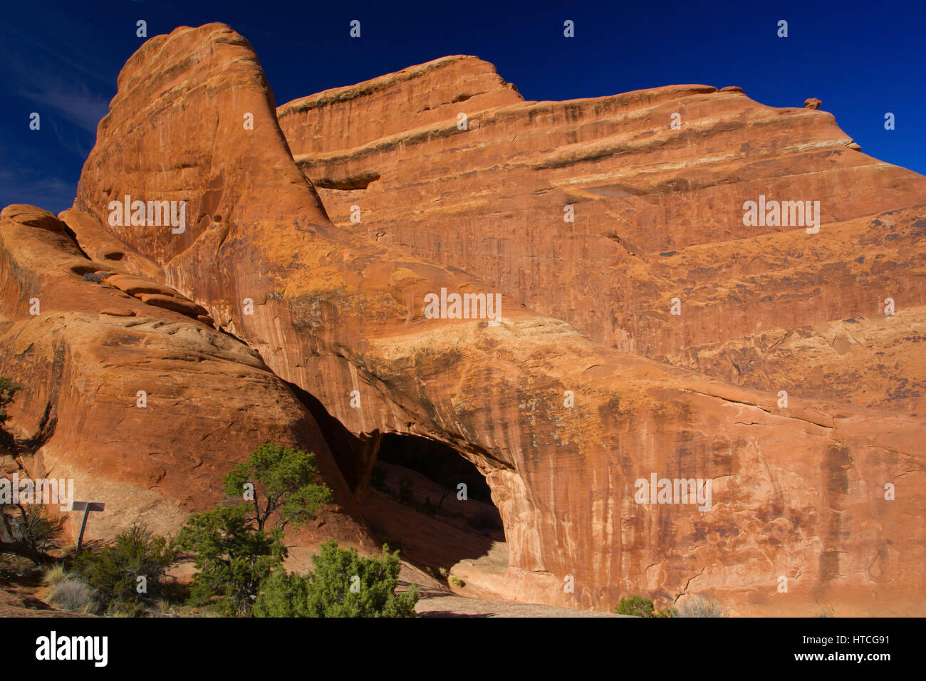 Private Arch, Arches National Park, UT, USA Stock Photo - Alamy