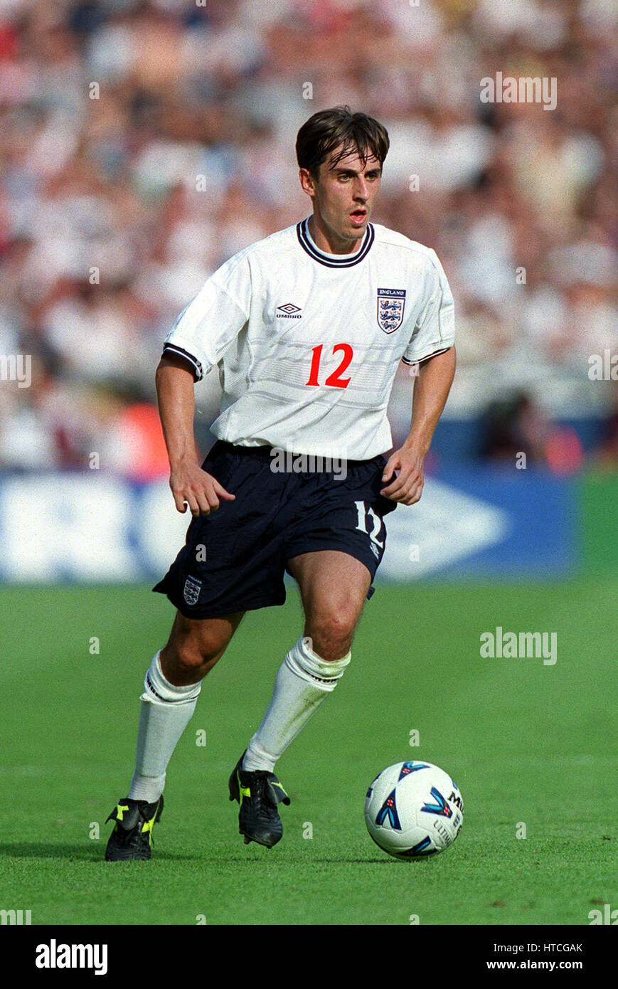 GARY NEVILLE ENGLAND & MANCHESTER UNITED FC 04 September 1999 Stock ...