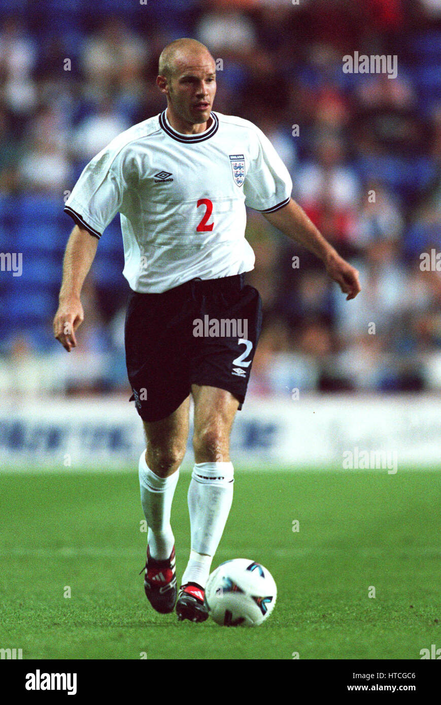 DANNY MILLS ENGLAND U21 & LEEDS UNITED FC 03 September 1999 Stock Photo ...