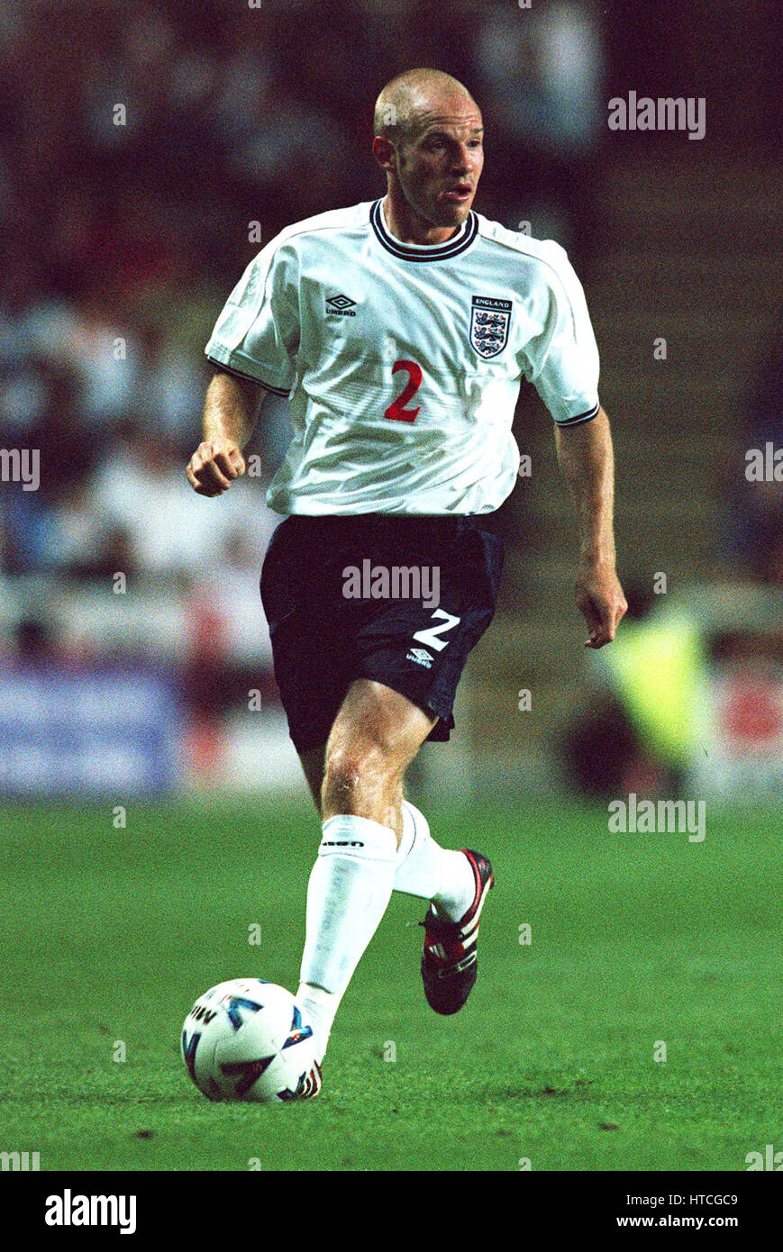 DANNY MILLS ENGLAND U21 & LEEDS UNITED FC 03 September 1999 Stock Photo ...