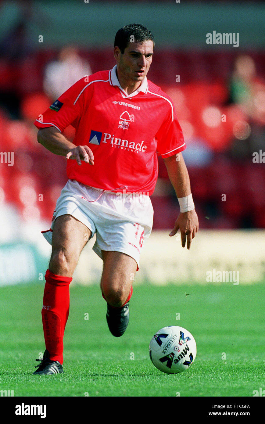 SALVATORE MATRECANO NOTTINGHAM FOREST FC 04 September 1999 Stock Photo ...