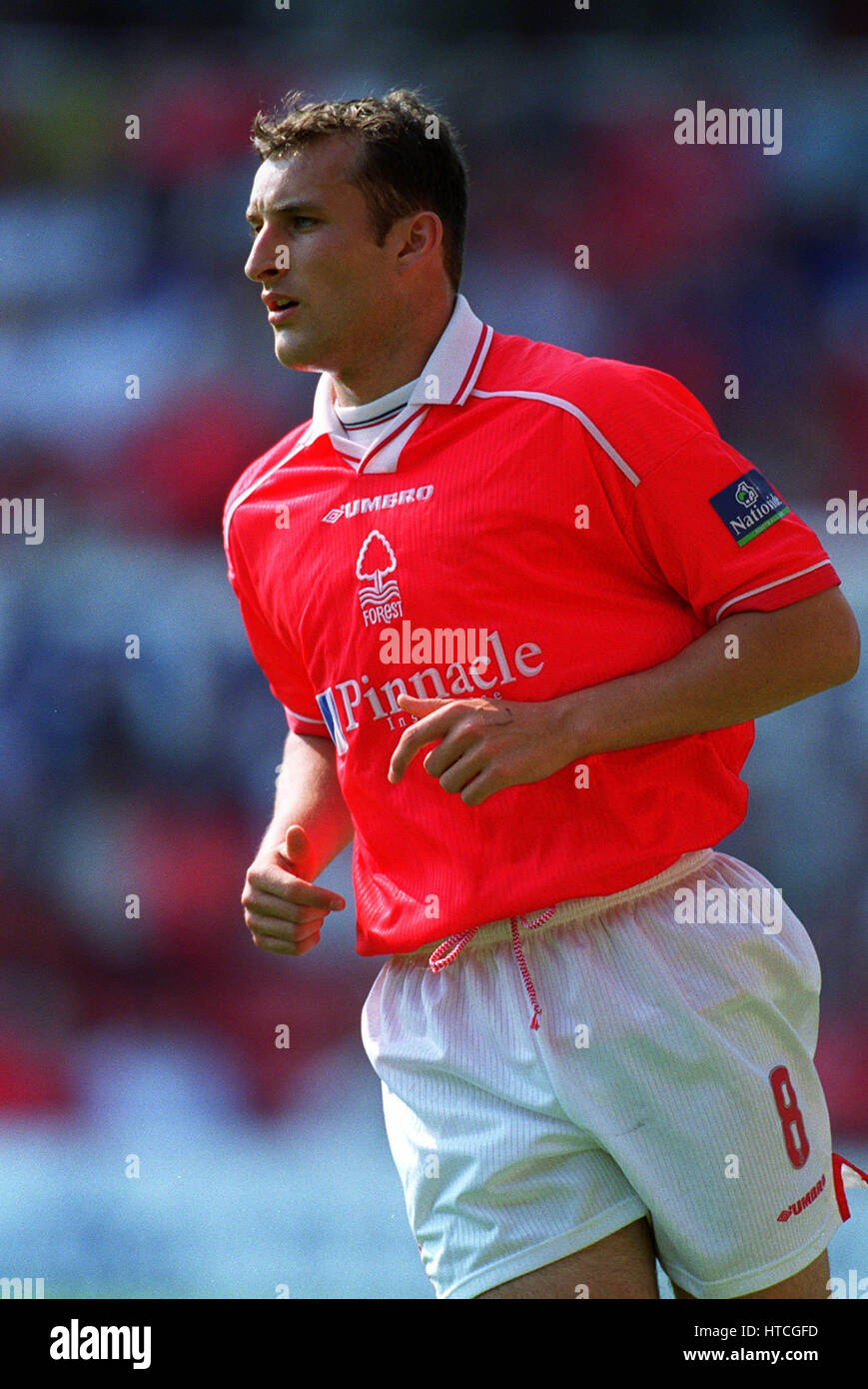 RICCARDO SCIMECA NOTTINGHAM FOREST FC 04 September 1999 Stock Photo - Alamy