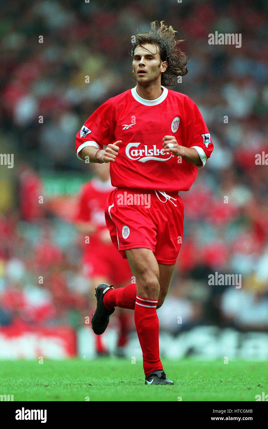 PATRIK BERGER LIVERPOOL FC 11 September 1999 Stock Photo - Alamy