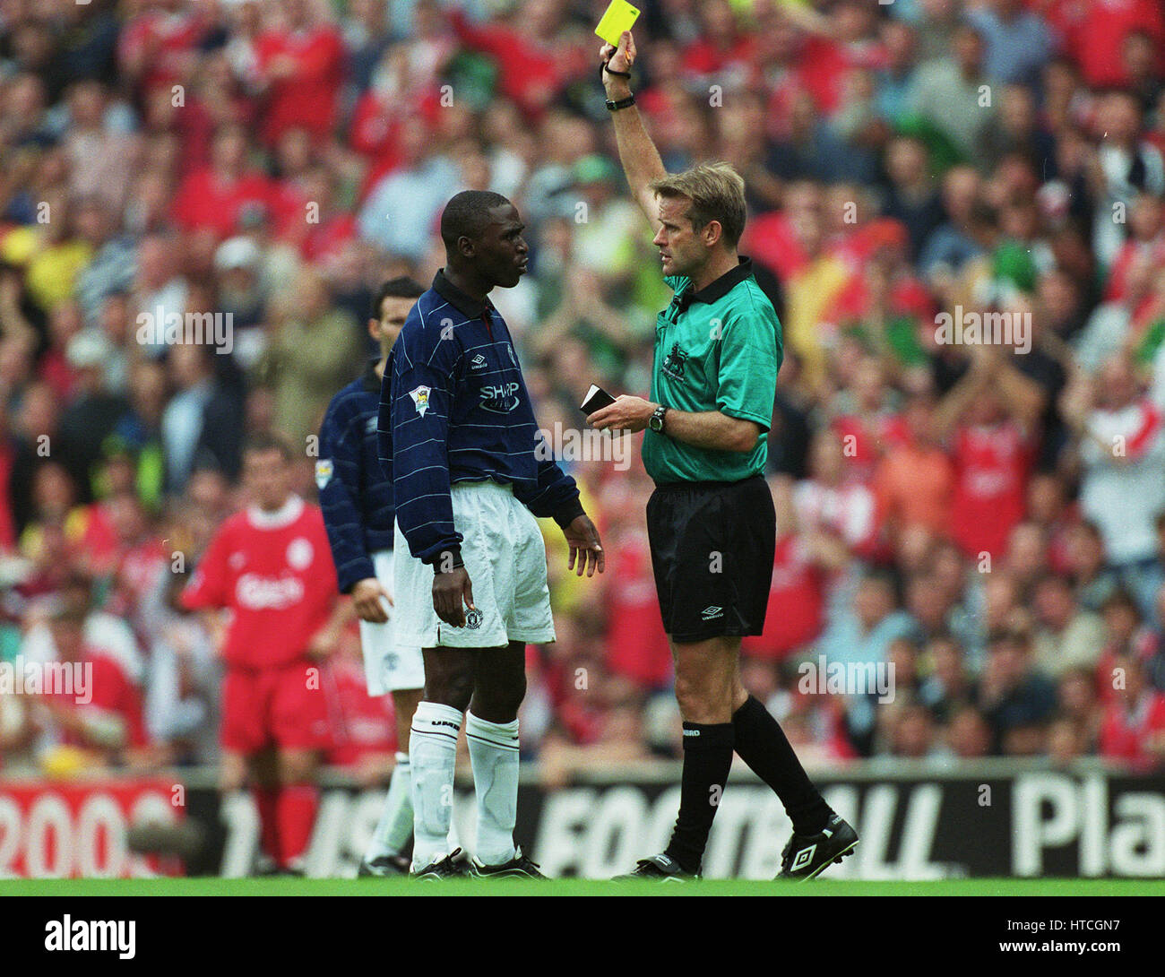 ANDY COLE BOOKED FOR DESCENT LIVERPOOL V MANCHESTER UNITED 11 September ...
