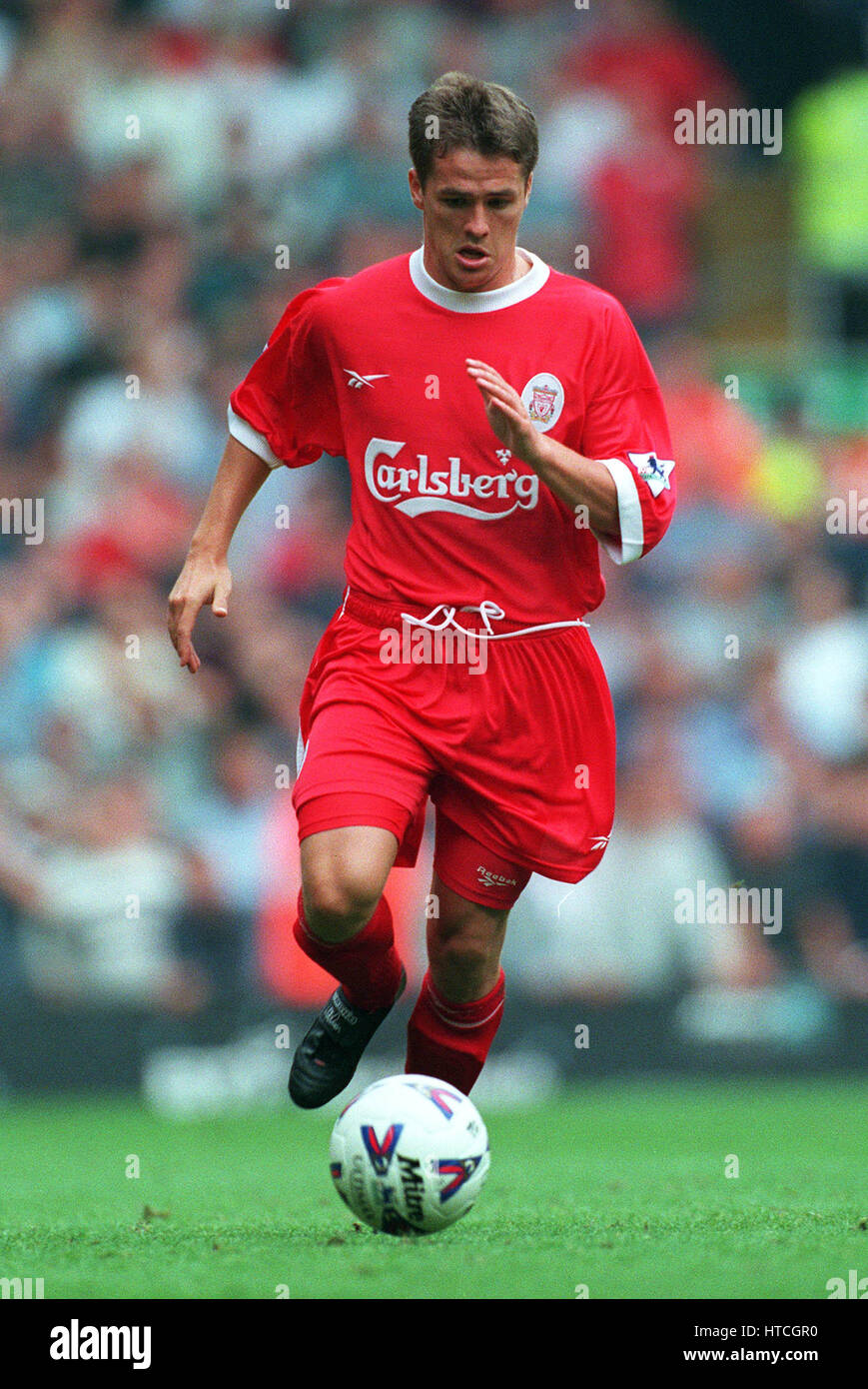 MICHAEL OWEN LIVERPOOL FC 11 September 1999 Stock Photo - Alamy