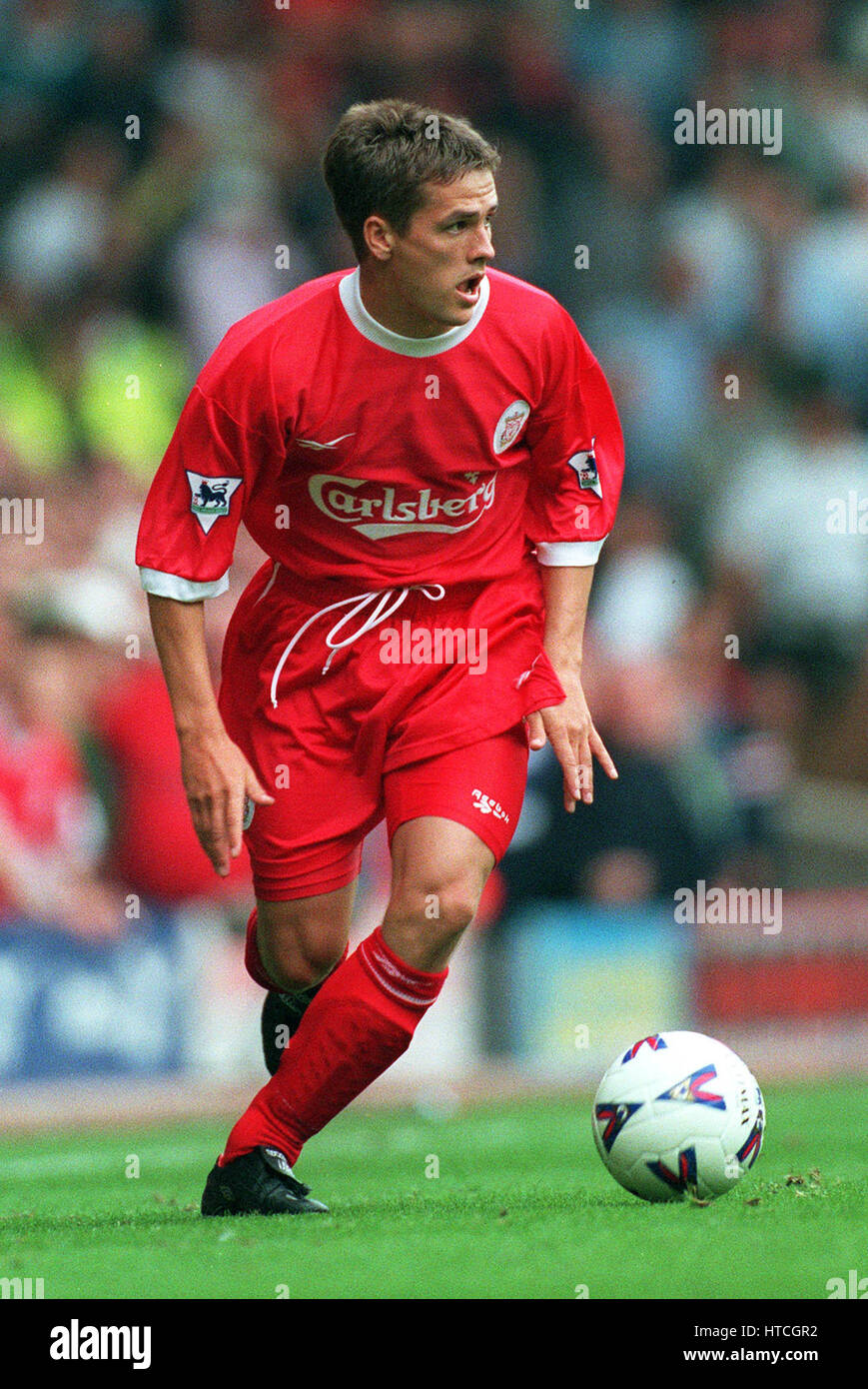 MICHAEL OWEN LIVERPOOL FC 11 September 1999 Stock Photo - Alamy