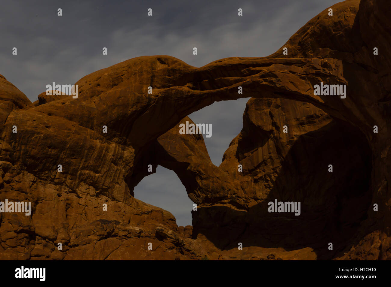 Double arch rock formation hi-res stock photography and images - Alamy
