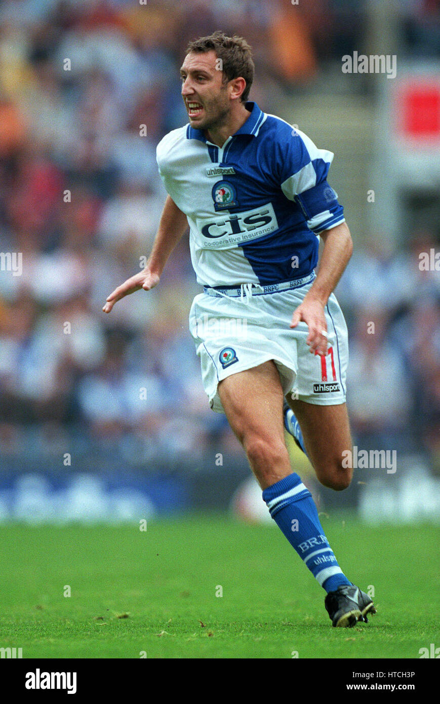 JASON WILCOX BLACKBURN ROVERS FC 12 September 1999 Stock Photo - Alamy