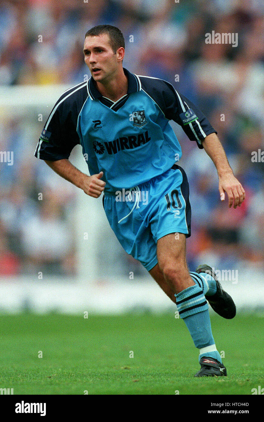 SCOTT TAYLOR TRANMERE ROVERS FC 12 September 1999 Stock Photo - Alamy
