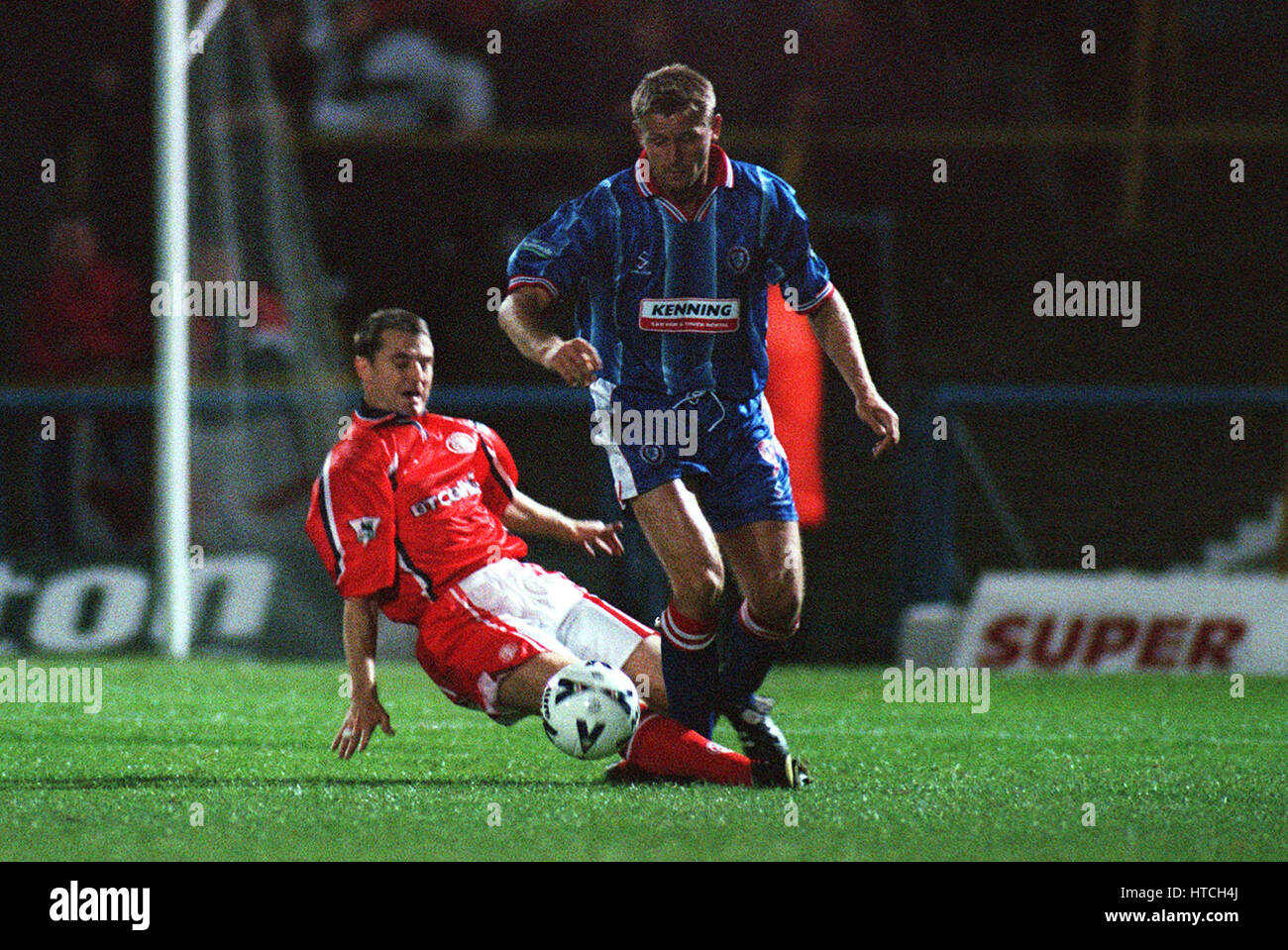 COLIN COOPER & DAVID REEVES CHESTERFIELD V MIDDLESBROUGH 14 September ...