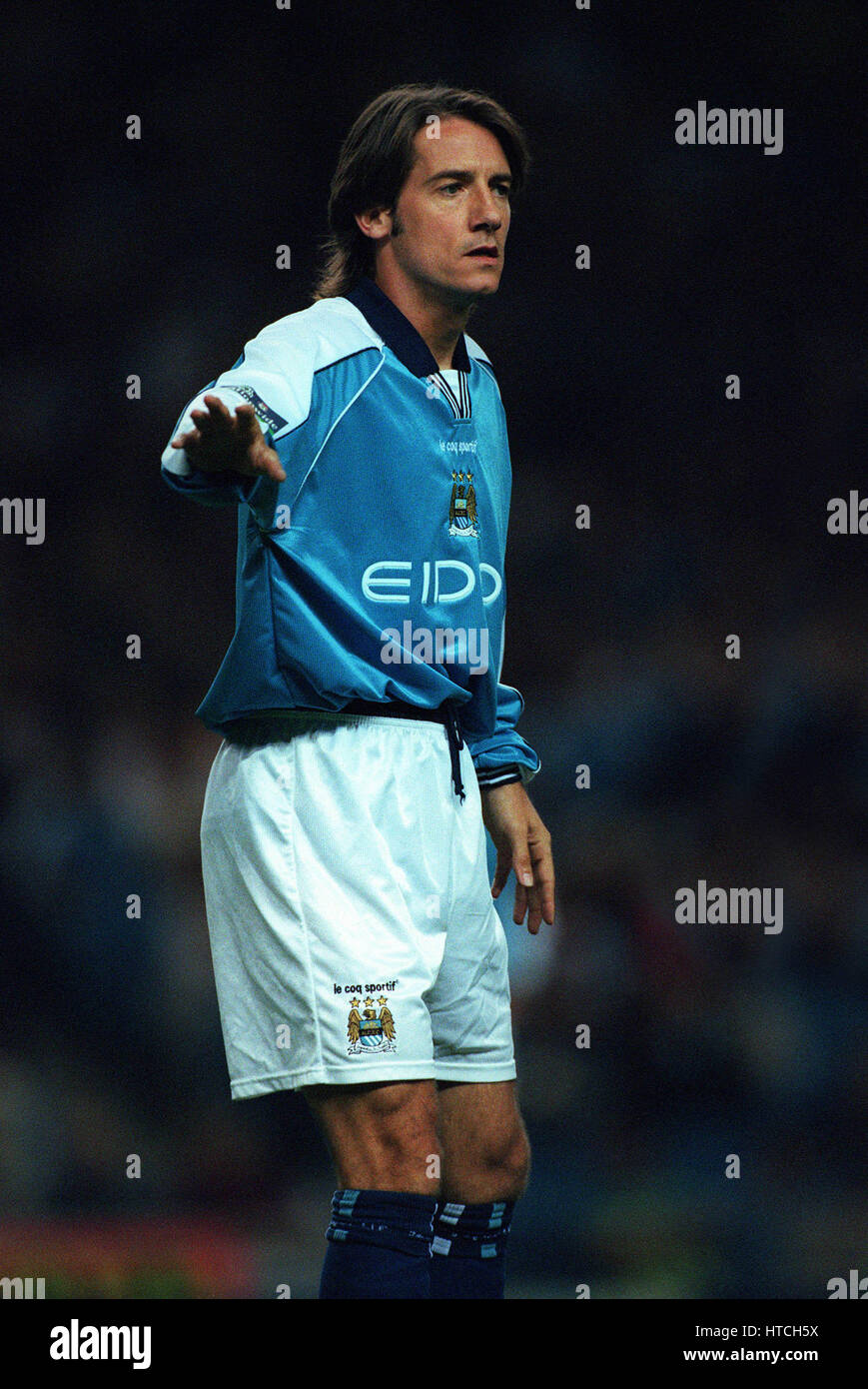 IAN BISHOP MANCHESTER CITY FC 15 September 1999 Stock Photo - Alamy