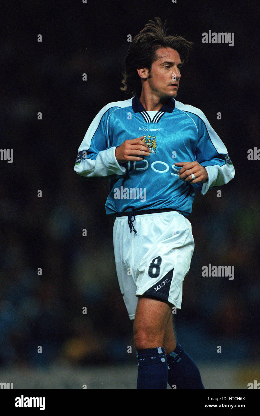 IAN BISHOP MANCHESTER CITY FC 15 September 1999 Stock Photo - Alamy