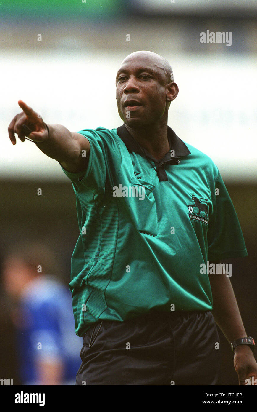 URIAH RENNIE FOOTBALL REFEREE 18 September 1999 Stock Photo - Alamy