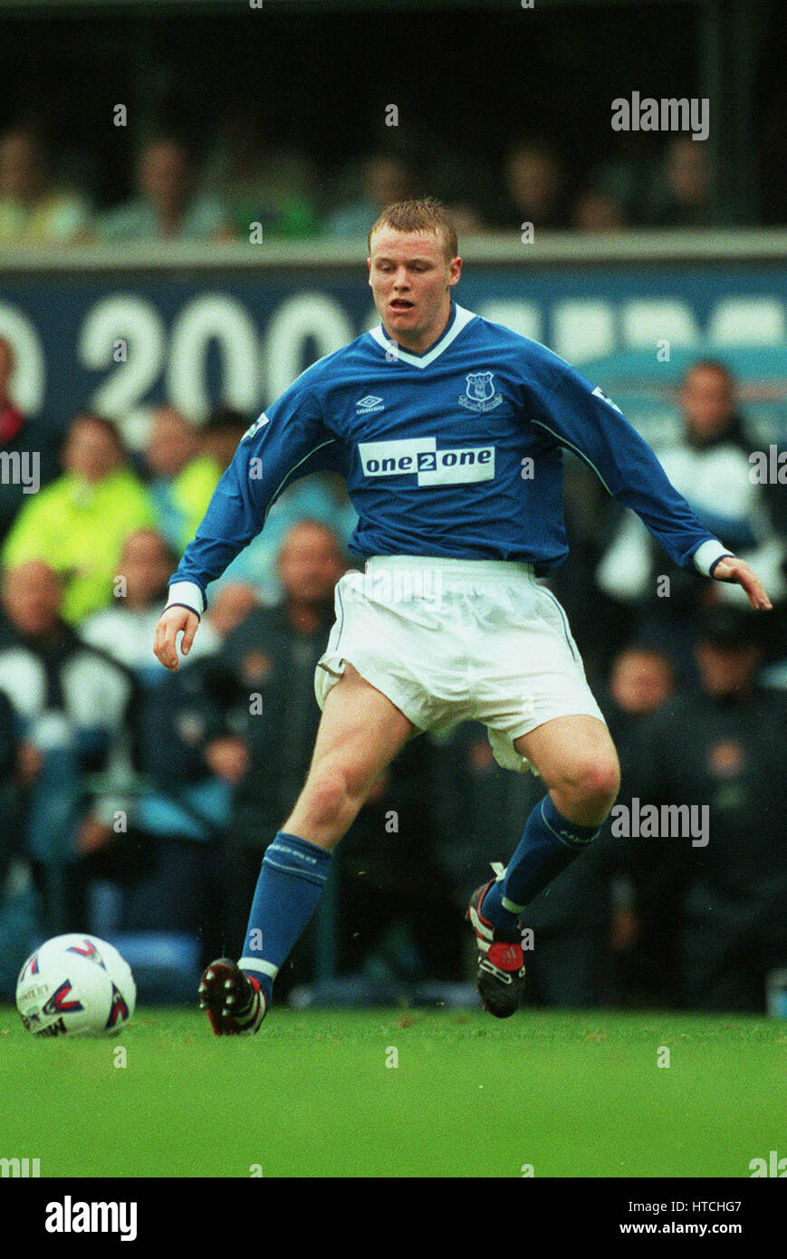 MICHAEL BALL. EVERTON FC 19 September 1999 Stock Photo - Alamy