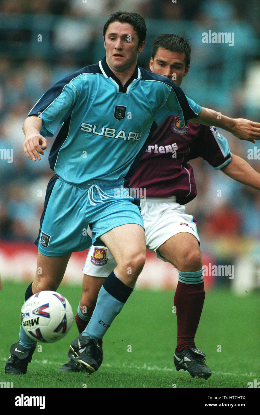 ROBBIE KEANE COVENTRY CITY FC 25 September 1999 Stock Photo - Alamy