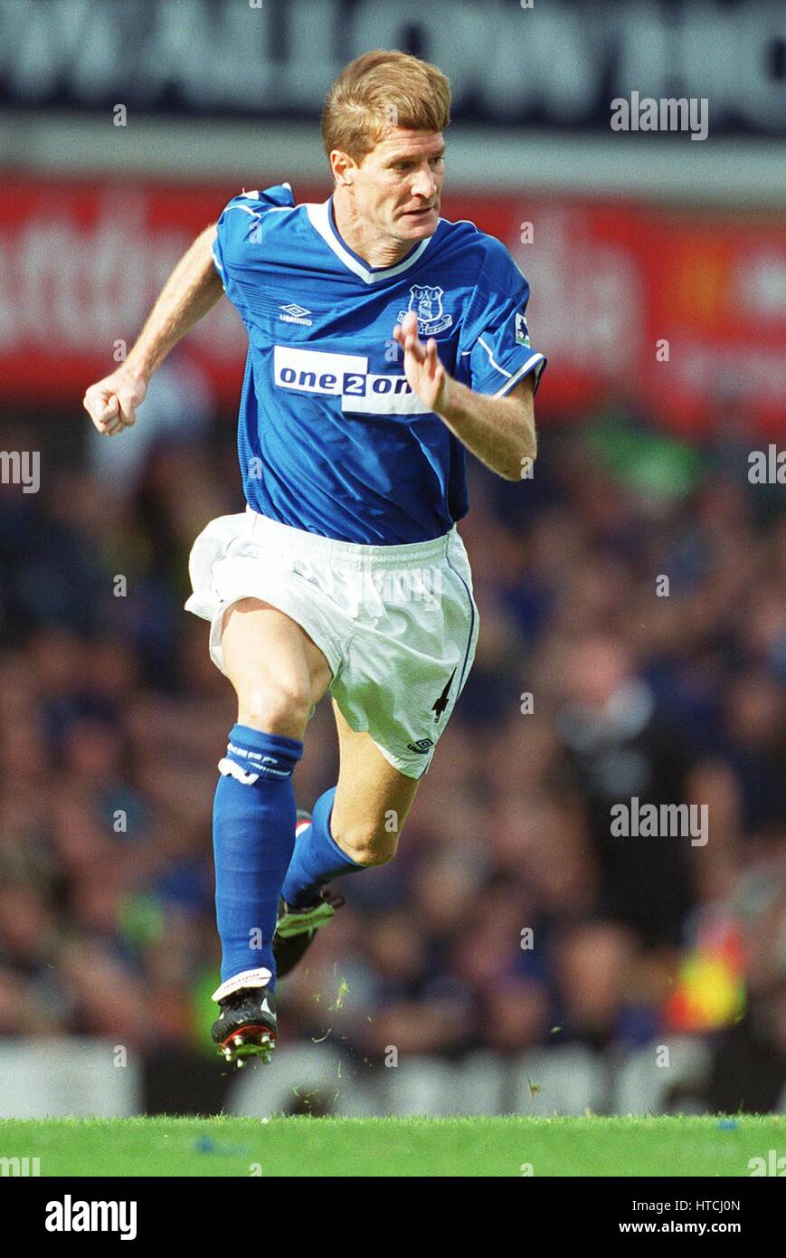 RICHARD GOUGH EVERTON FC 01 October 1999 Stock Photo - Alamy