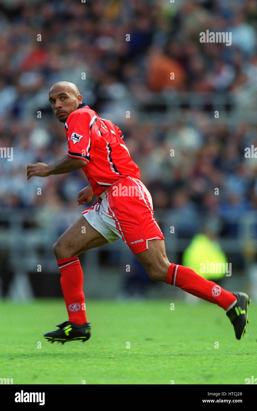 CURTIS FLEMING MIDDLESBROUGH FC 03 October 1999 Stock Photo - Alamy