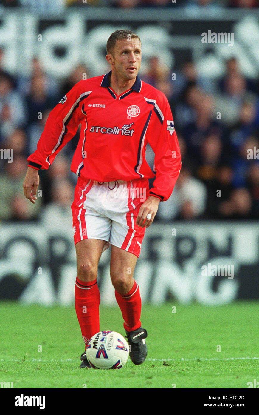 STEVE VICKERS MIDDLESBROUGH FC 03 October 1999 Stock Photo - Alamy