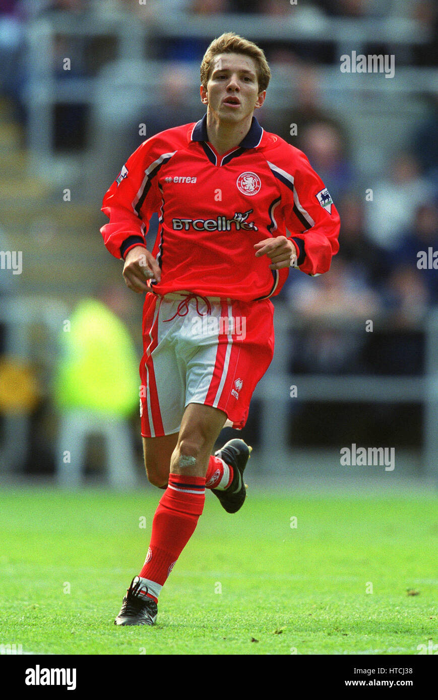 JUNINHO MIDDLESBROUGH FC 03 October 1999 Stock Photo - Alamy