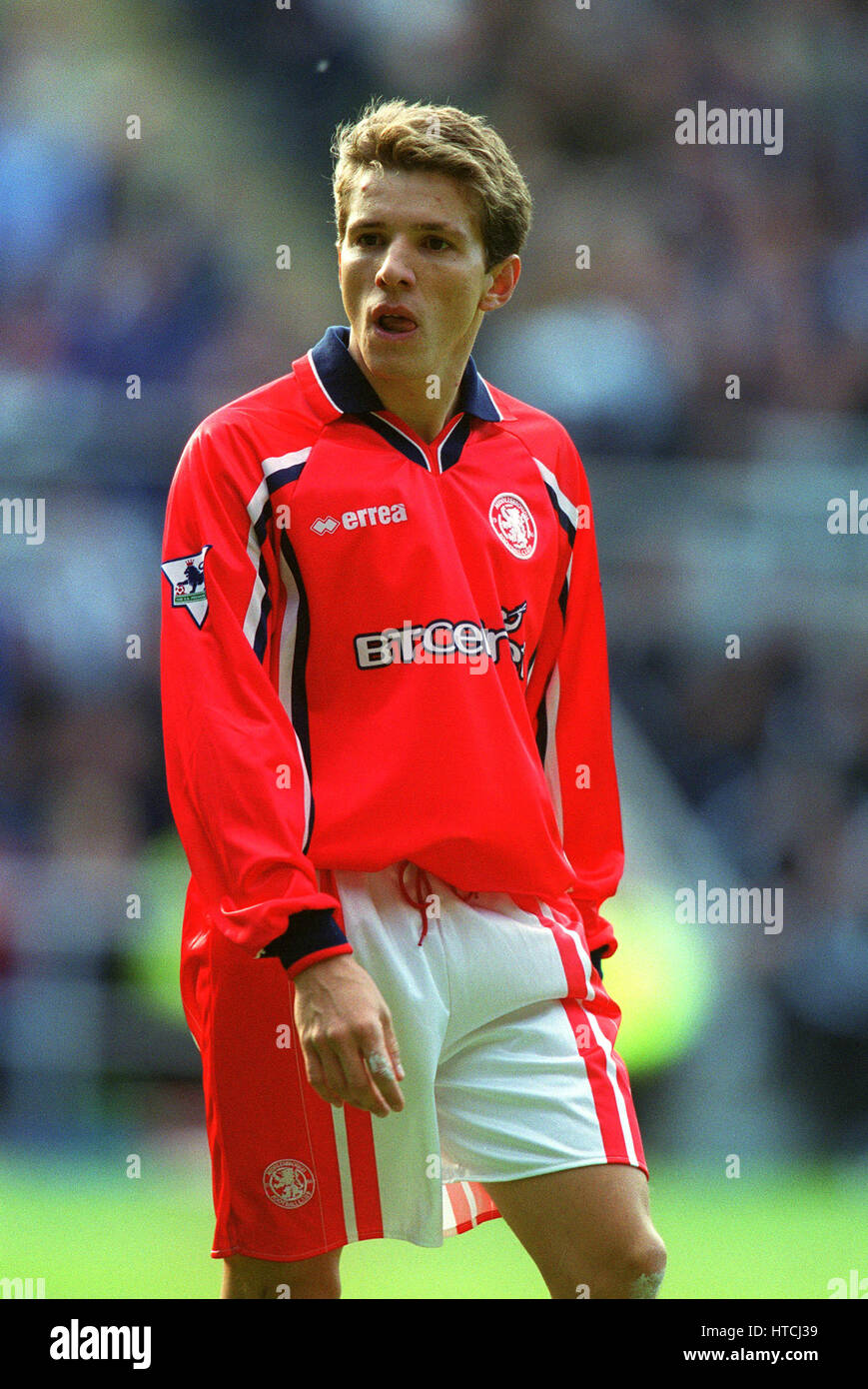 JUNINHO MIDDLESBROUGH FC 03 October 1999 Stock Photo - Alamy