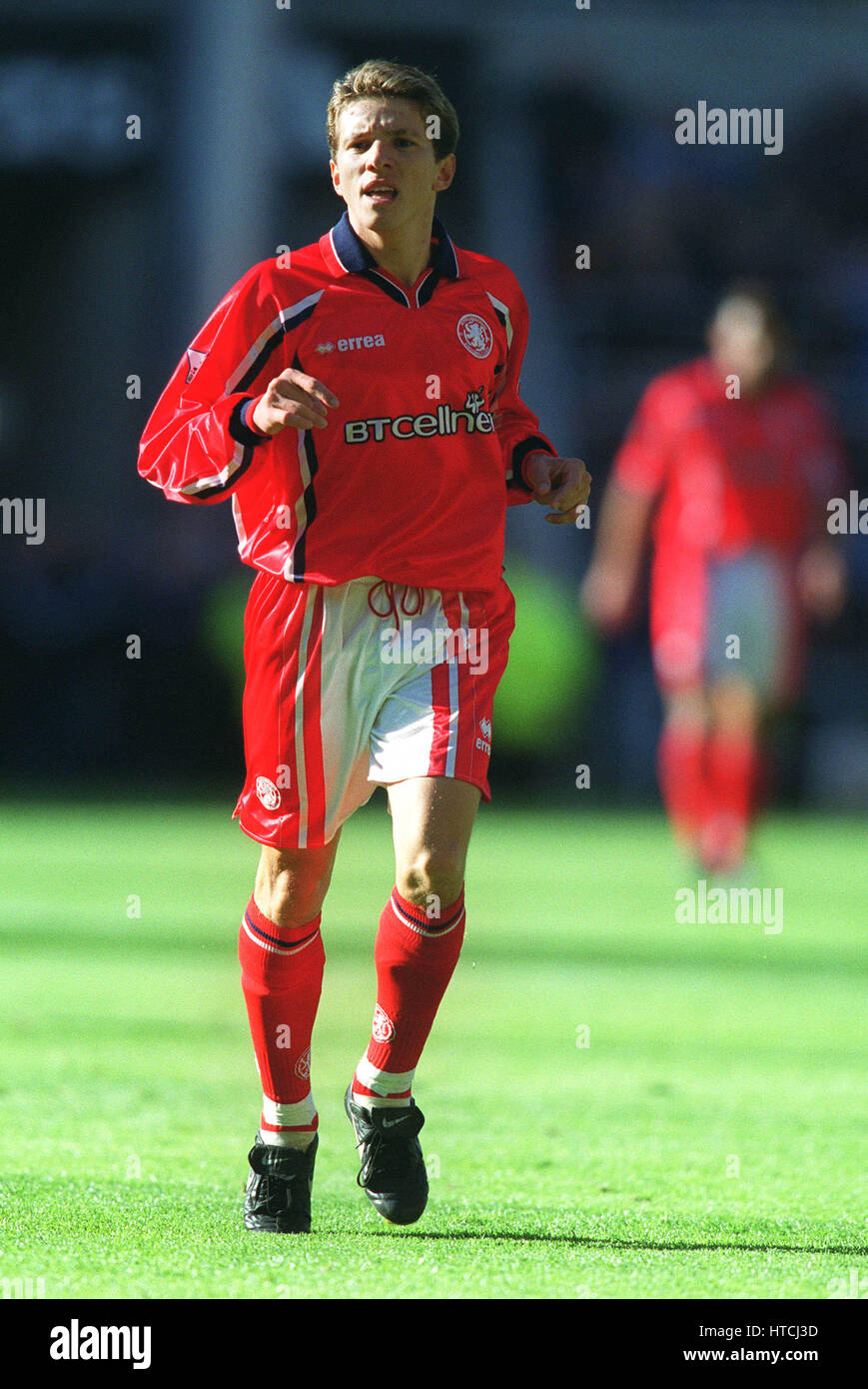 JUNINHO MIDDLESBROUGH FC 03 October 1999 Stock Photo - Alamy