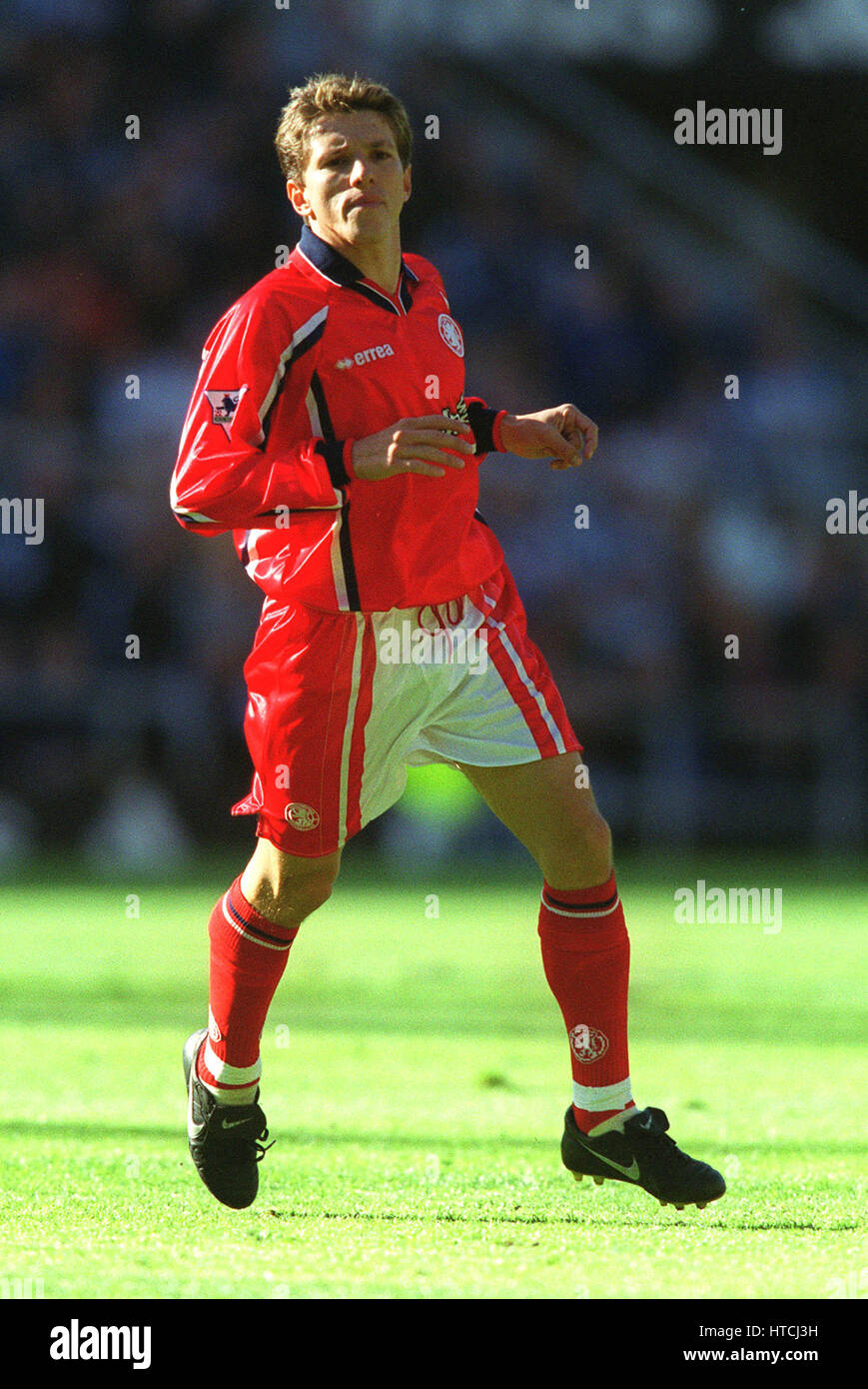 JUNINHO MIDDLESBROUGH FC 03 October 1999 Stock Photo - Alamy