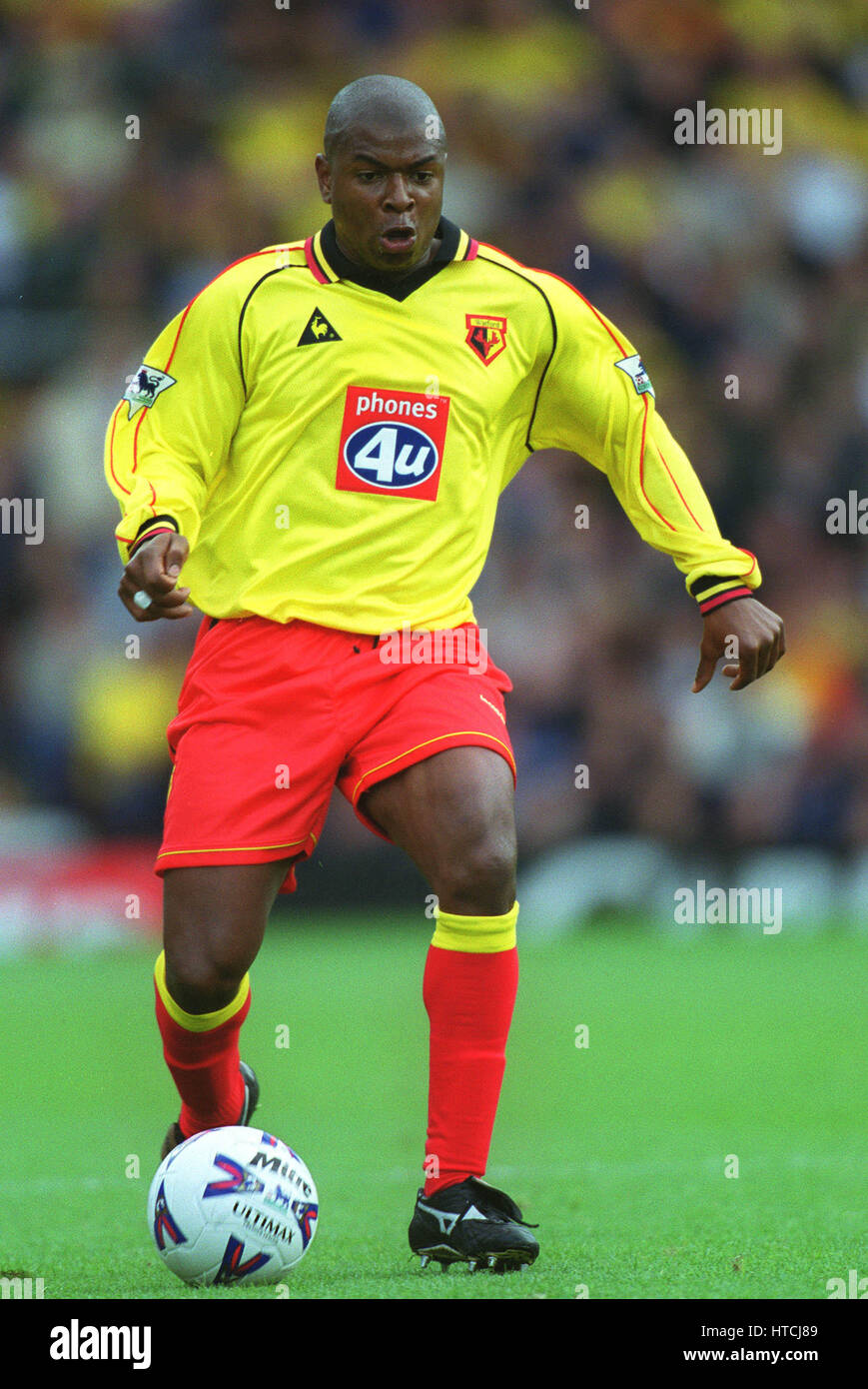 DES LYTTLE WATFORD FC 03 October 1999 Stock Photo - Alamy